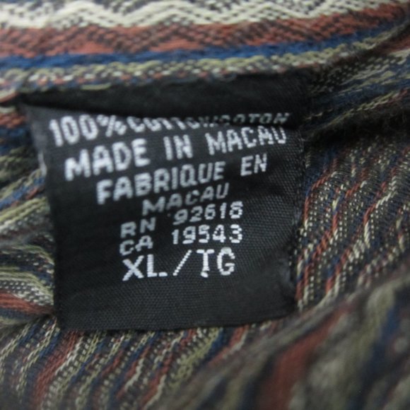 Jhane Barnes | Shirts | Vtg Jhane Barnes Mens Xl Tg Multicolor Striped ...